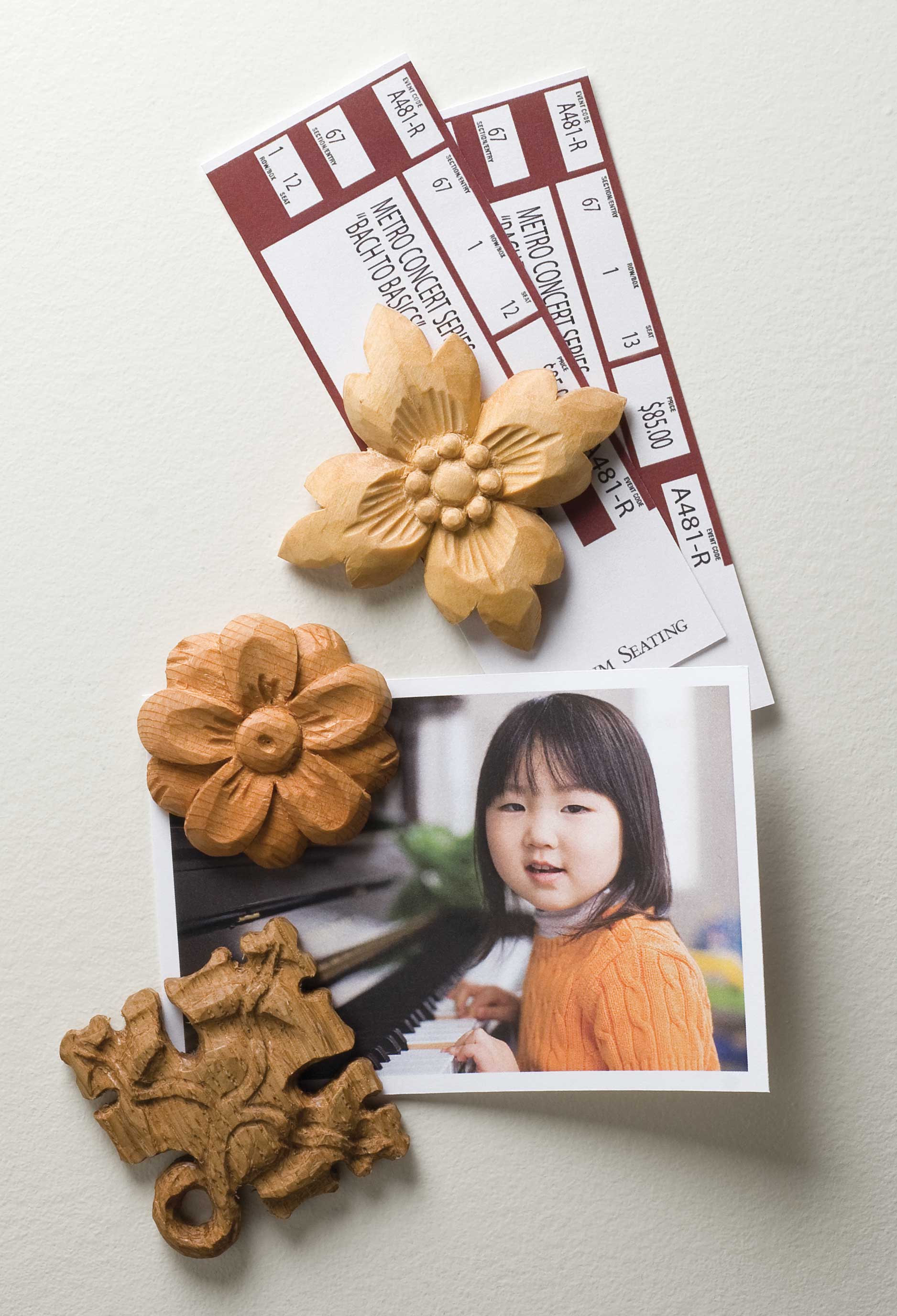 Handcarved Magnets Pattern - Woodcarving Illustrated